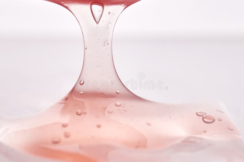 The Texture of a Pink Cosmetic Product. Stock Image - Image of ...