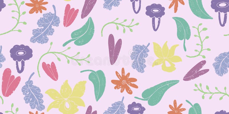 Vector Overlapping Seamless Pattern Stock Vector - Illustration of ...