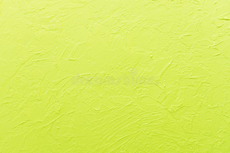The Texture of the Plaster on the Wall is Lemon-yellow. Background ...