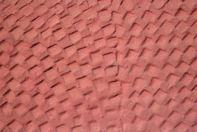 The Texture of the Plastered Wall. Rough Corrugated Cement Surface ...