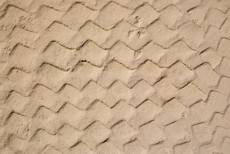 The Texture of the Plastered Wall. Rough Corrugated Cement Surface ...