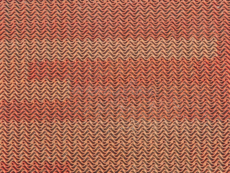 The Texture of the Plastic Grille is Red. Wave Pattern Stock Photo ...
