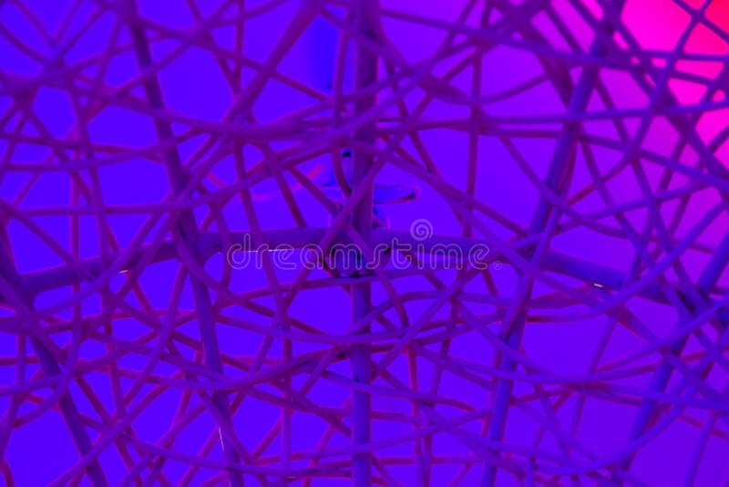 Texture of Plastic Rattan Straw Chair on Color Background Stock Photo ...