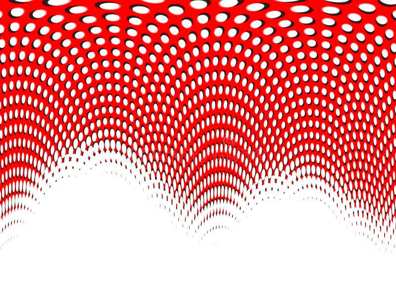 Fond pointillé rouge illustration stock. Illustration du patrimoine ...