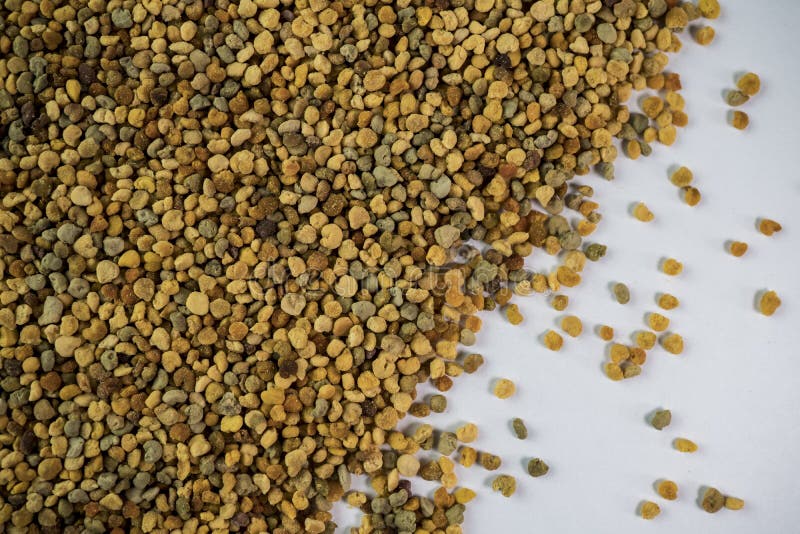 The texture of pollen stock image. Image of yummy, fresh - 156383979