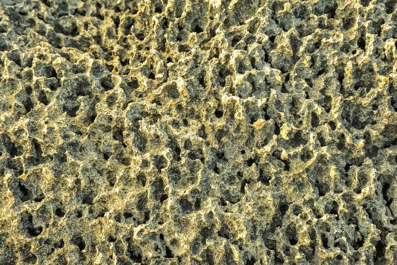 The Texture of Porous Stone Stock Image - Image of porous, closeup ...