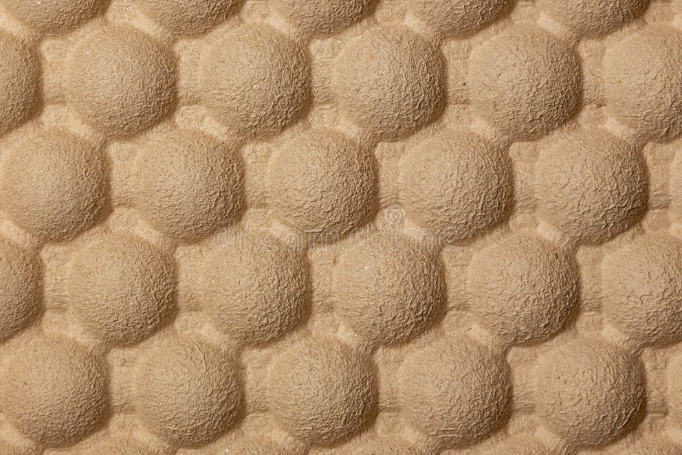 Texture of Pressed Paper in the Form of Hemispheres Stock Image - Image ...