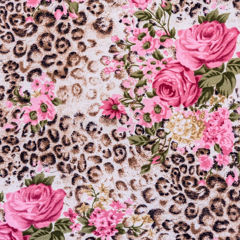 Texture of Print Fabric Striped Leopard Stock Photo - Image of black ...