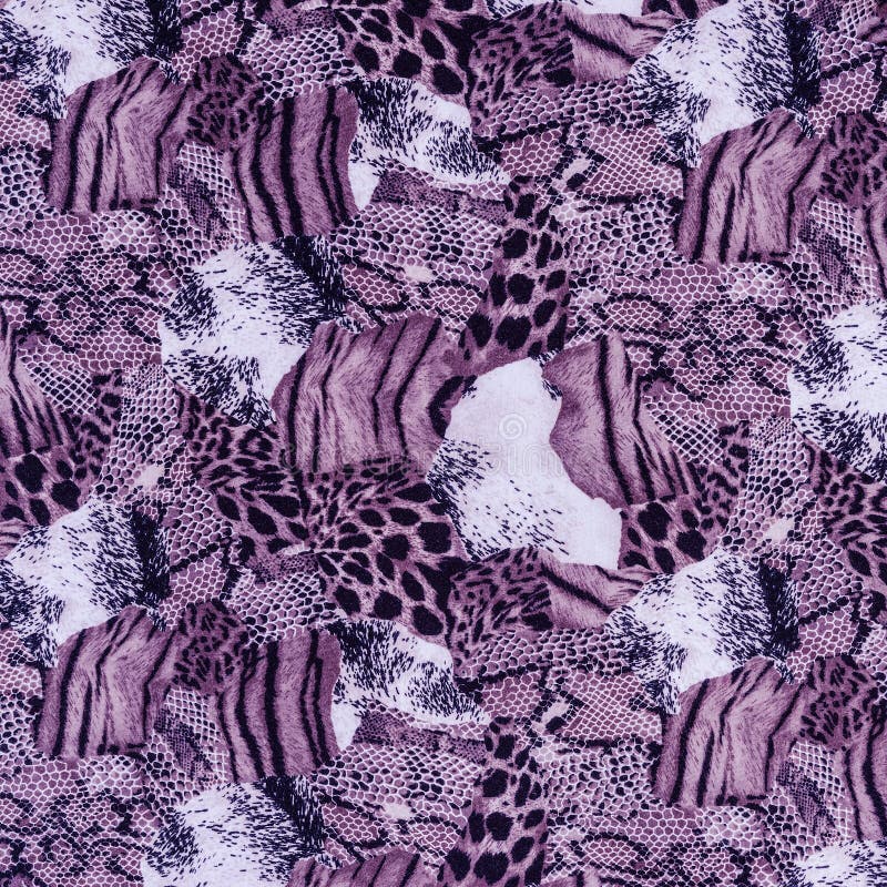 Texture of Print Fabric Striped Leopard Stock Photo - Image of reptile ...
