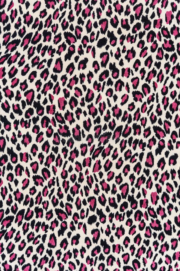 Texture of Print Fabric Striped Zebra and Leopard Stock Image - Image ...