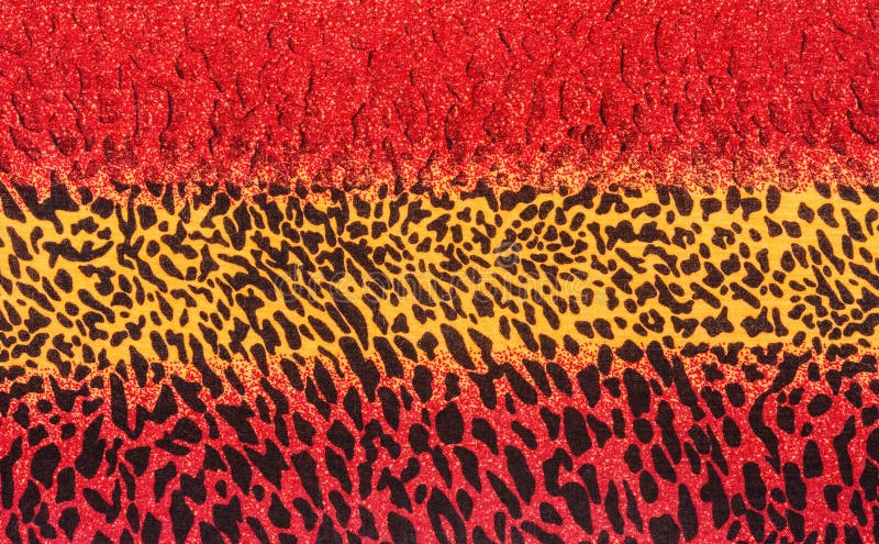 Texture of Print Fabric Stripes Leopard Stock Image - Image of mottled ...