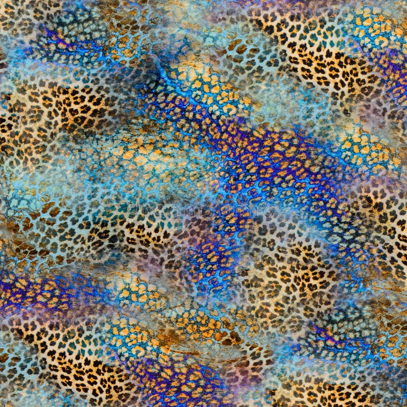 Texture of Print Fabric Stripes Leopard Stock Image - Image of scarves ...