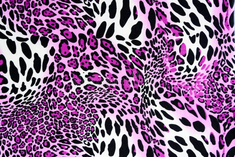 Texture of Print Fabric Stripes Leopard Stock Image - Image of painting ...