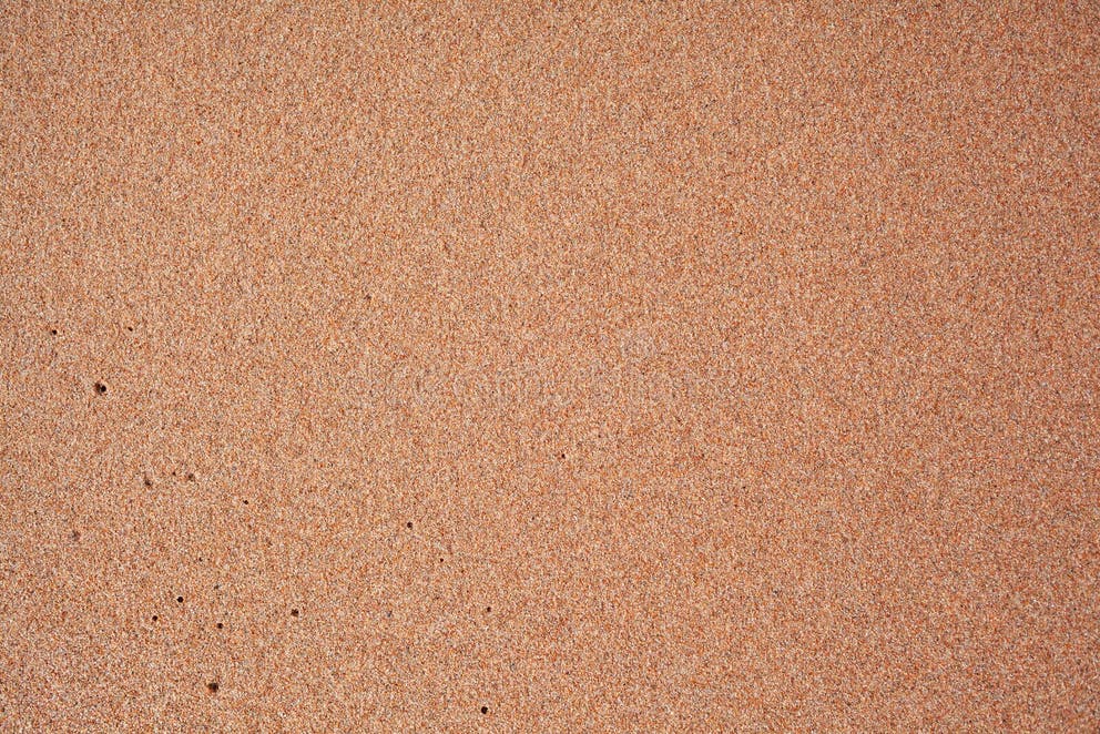 The Texture of Pure Sand on the Beach or in the Desert. Stock Image ...