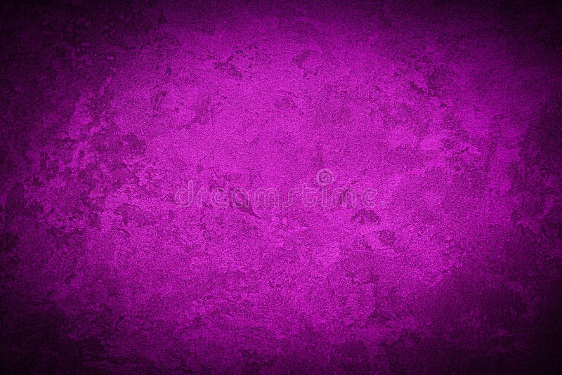 Texture of Purple Decorative Plaster or Concretewith Vignette Stock ...