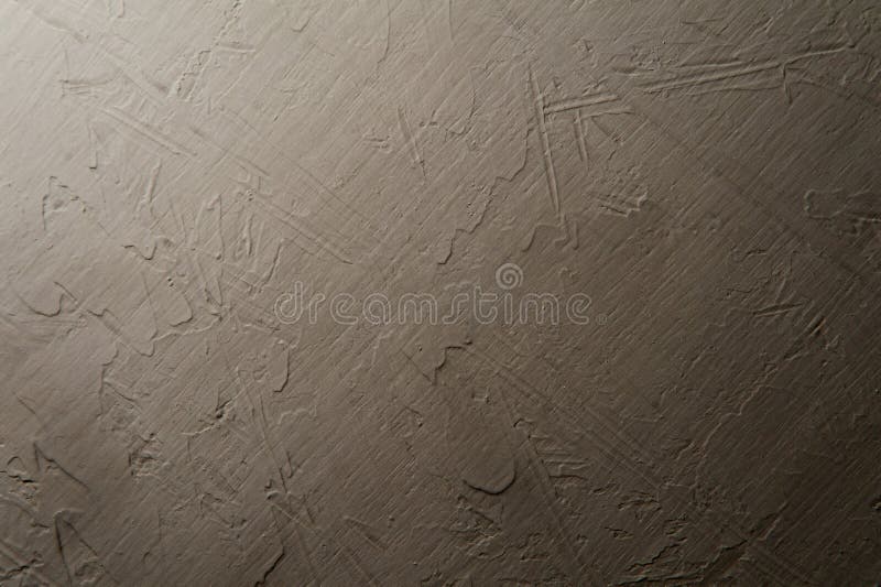 Texture of Putty on Gray Wall for Background Stock Photo - Image of ...