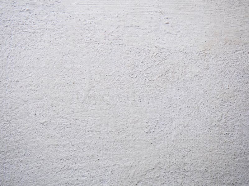 Texture of the Putty. White Plastered Wall with Stains and Drips on a ...