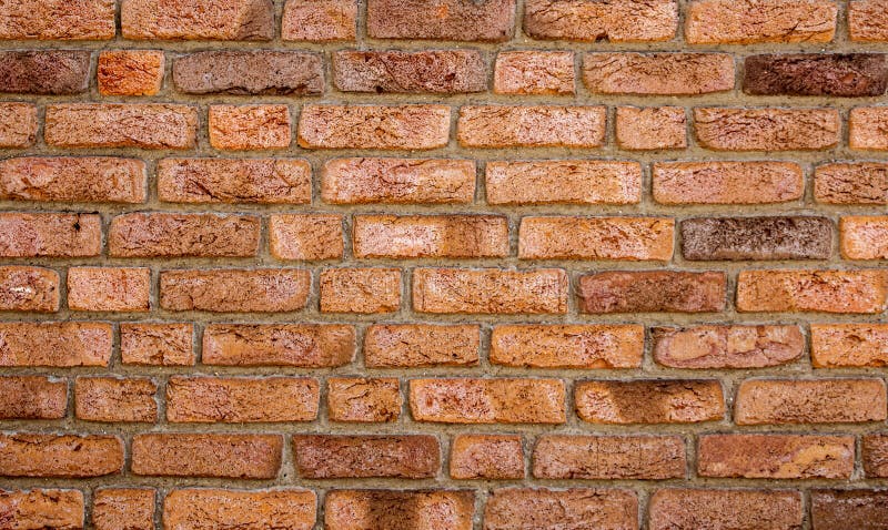 Texture of Raw Brick Wall Background Stock Image - Image of block ...