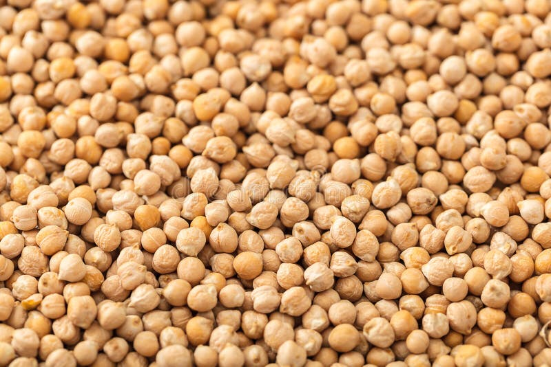 Chickpeas Close Up in the Air on a White Background Stock Photo - Image ...
