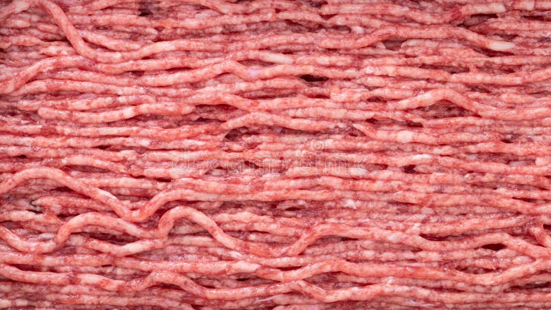 Texture of Raw Minced Meat. Pattern of Minced Meat Stock Photo - Image ...