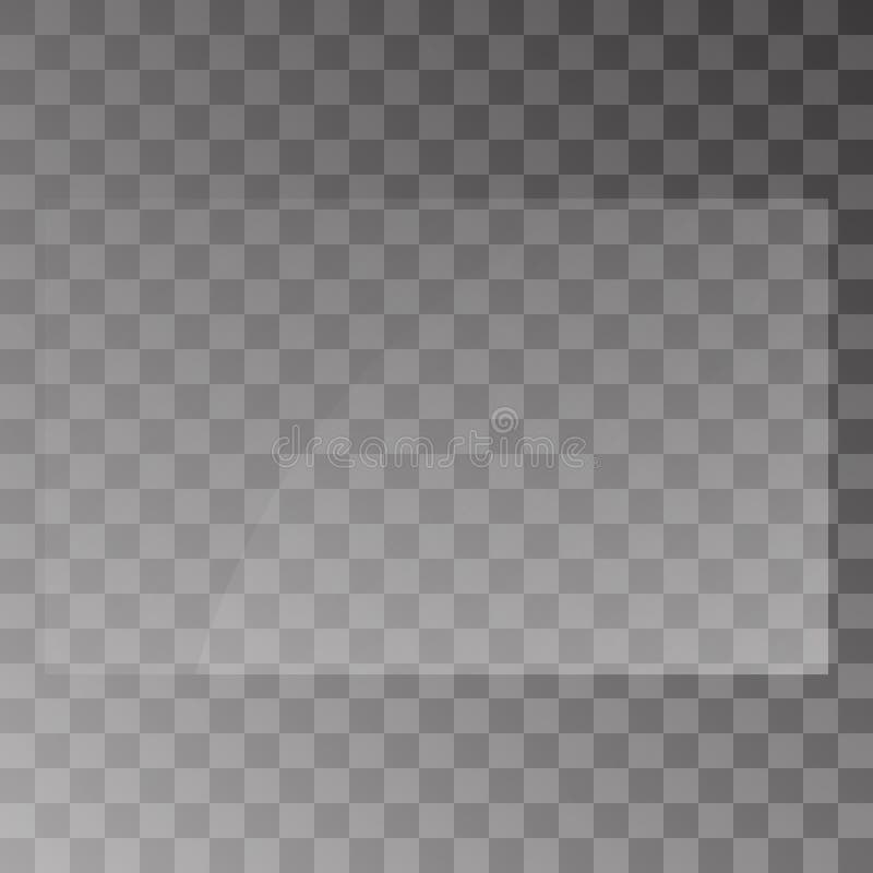 The Texture of Rectangle Glass Plate, Mirror, Windows. Light Effect for ...