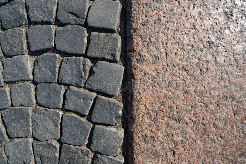 The Texture of the Rectangular Pieces of Stone and Solid Wall Stock ...