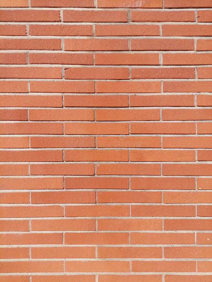 Texture of Red Brick. Building Material for a Country House. Stock ...