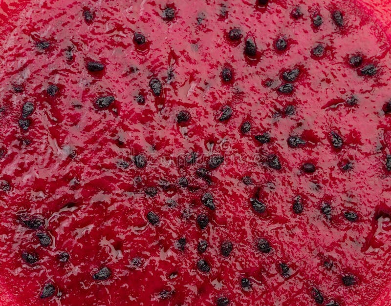 Texture of Red Dragon Fruit Pulp Stock Image - Image of diet, seed ...