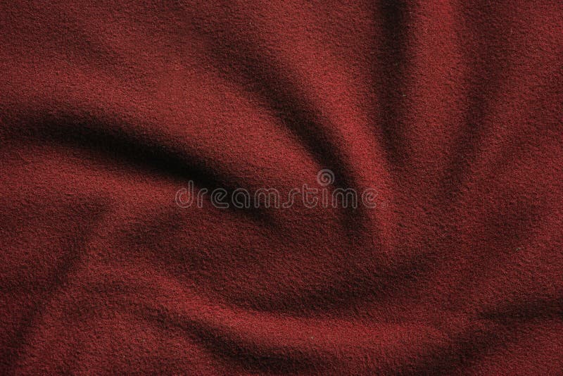 Texture of Red Fleece, Soft Insulating Fabric Stock Image - Image of ...