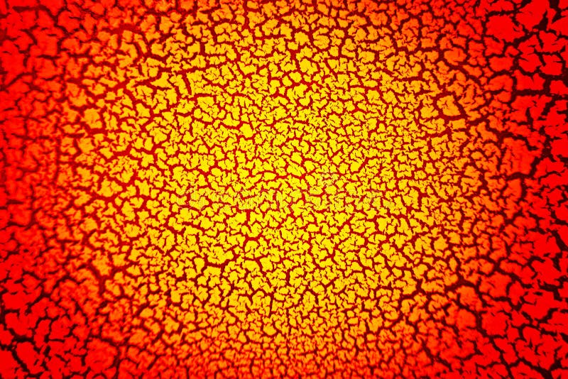 Red Glowing Lava Flow on Hawaii Stock Image - Image of elemental ...