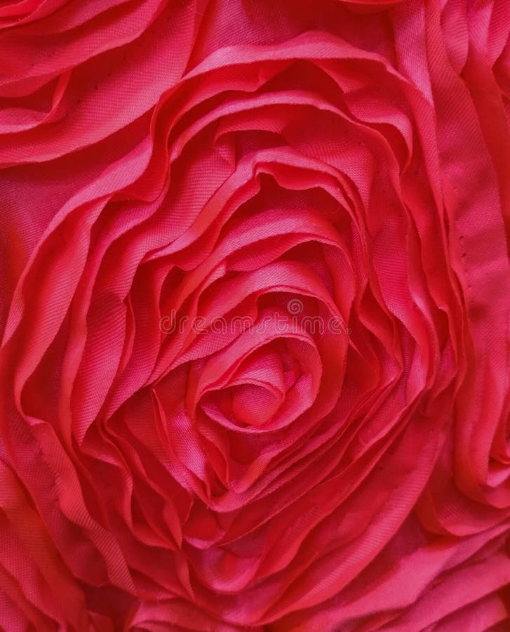 Texture with Red Loops of Fabric Stock Image - Image of abstract ...