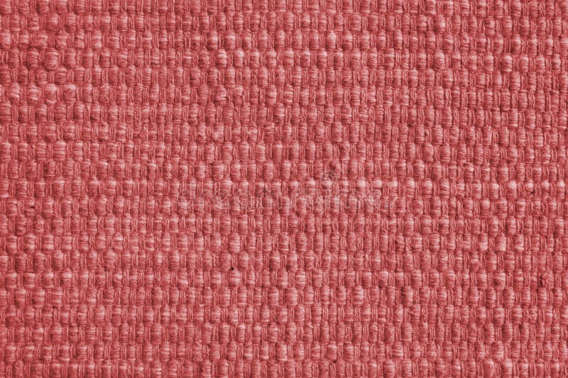 Texture of Red Natural Fabric with Large Weaving. Upholstery, Cloth ...