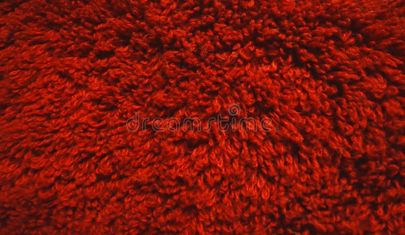 Texture of Red Soft Terry Towel Stock Photo - Image of terrycloth ...