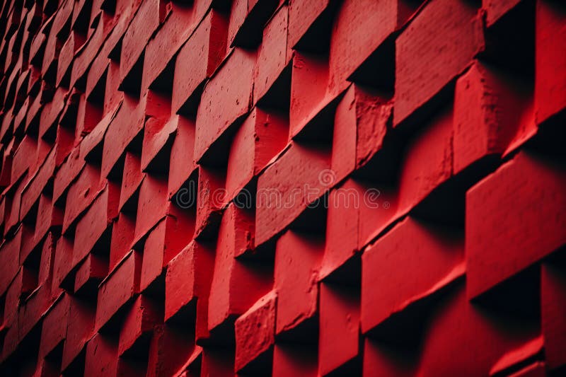 Texture of Red Wall, Digital Illustration Artwork, Abstract, Textures ...