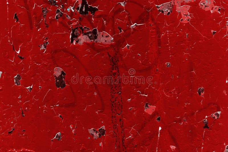 Texture Background with Texture of Peeling Paint. Red Texture Pe Stock ...