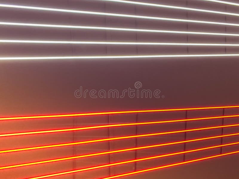 Texture of Red and White Glowing Bright Neon LED Multicolored Laser ...