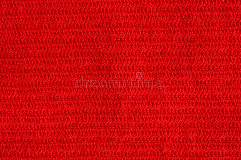 Texture of Red Wool Knitted Yarn, Woolen Fabric Background Stock Image ...
