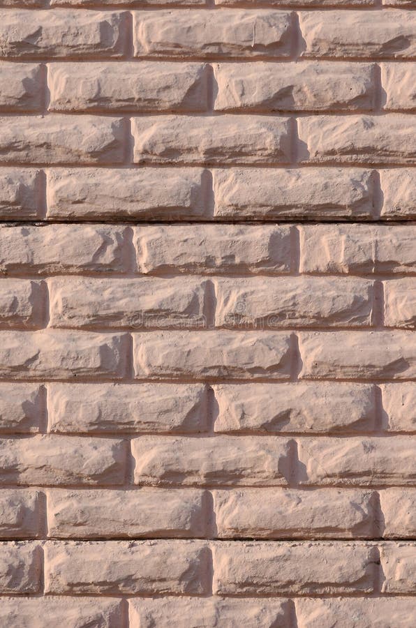 Texture of a Relief Concrete Wall of Beige Color Stock Image - Image of ...