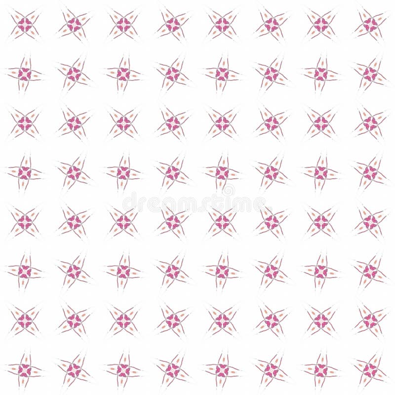Texture With Rendering Abstract Fractal Pink Pattern Stock Illustration