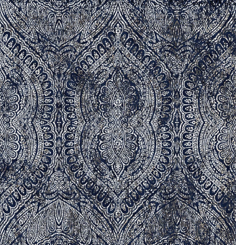 Batik Texture Repeat Modern Pattern Stock Illustration - Illustration ...