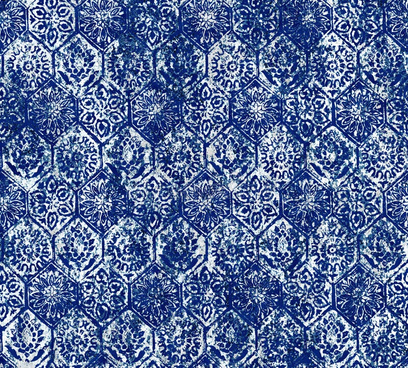 Batik Texture Repeat Modern Pattern Design Stock Illustration ...