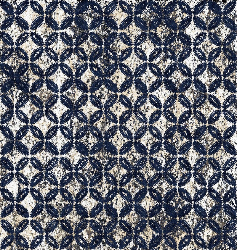 Batik Texture Repeat Modern Pattern Design Stock Illustration ...