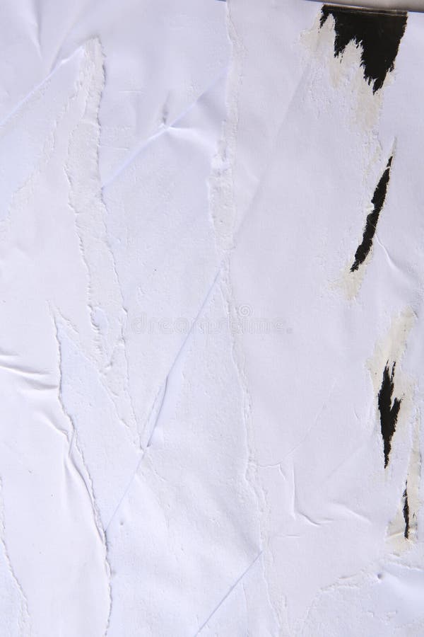 Texture of Ripped Paper Poster, Closeup View Stock Image - Image of ...