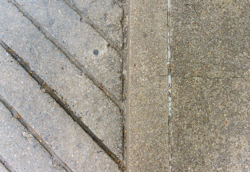 Texture of Road and Footpath Stock Photo - Image of environment ...