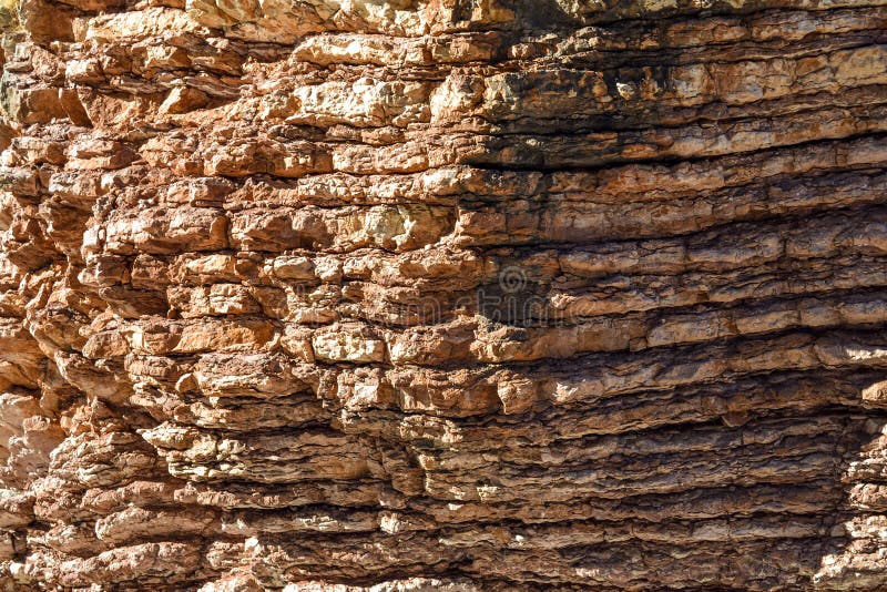 Texture of the Rock. Large Rocks Exfoliate from the Rock. Stock Photo ...