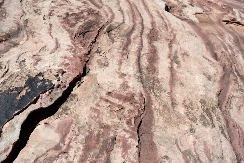 Texture of Rock Wall in Red Rock Canyon Stock Image - Image of nature ...