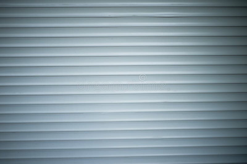 The Texture of the Roller Shutter is Grey.Closely Stock Image - Image ...