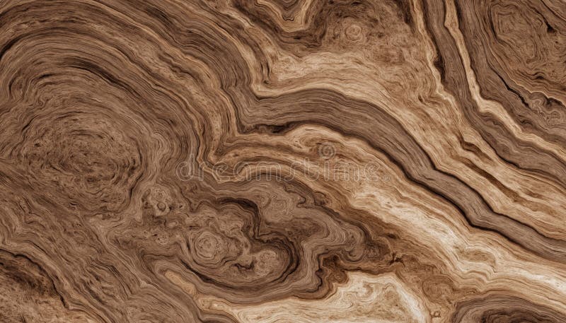 Tree Roots Background with Wavy Rings Stock Illustration - Illustration ...