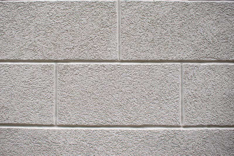 Decorative Stucco Block Wall