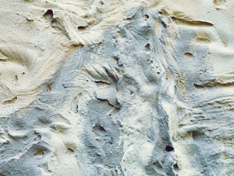 The Texture of the Rough Light Walls, Clay, Old Stock Photo - Image of ...